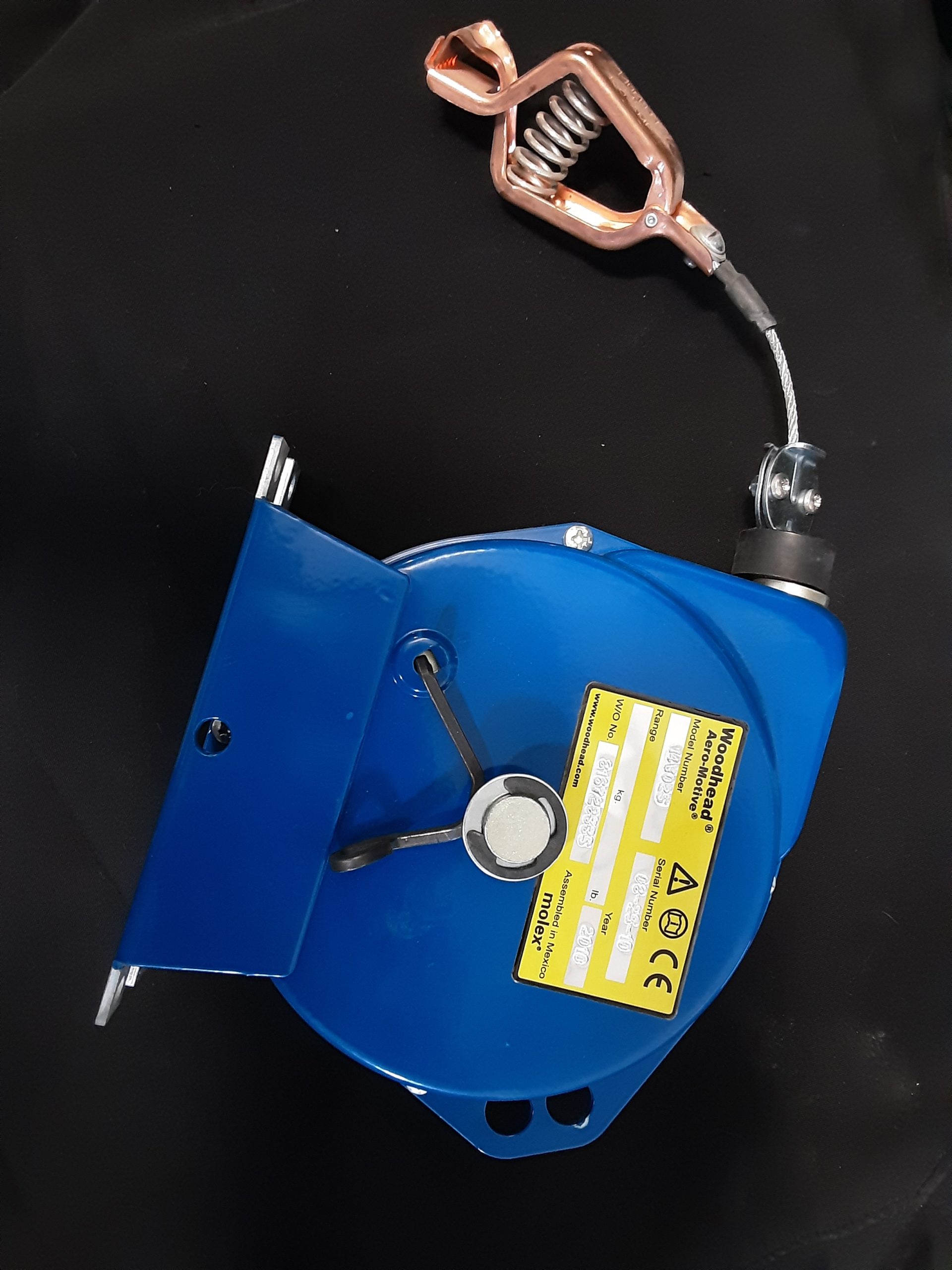 STATIC GND REEL 25′ CAB - Control Tech