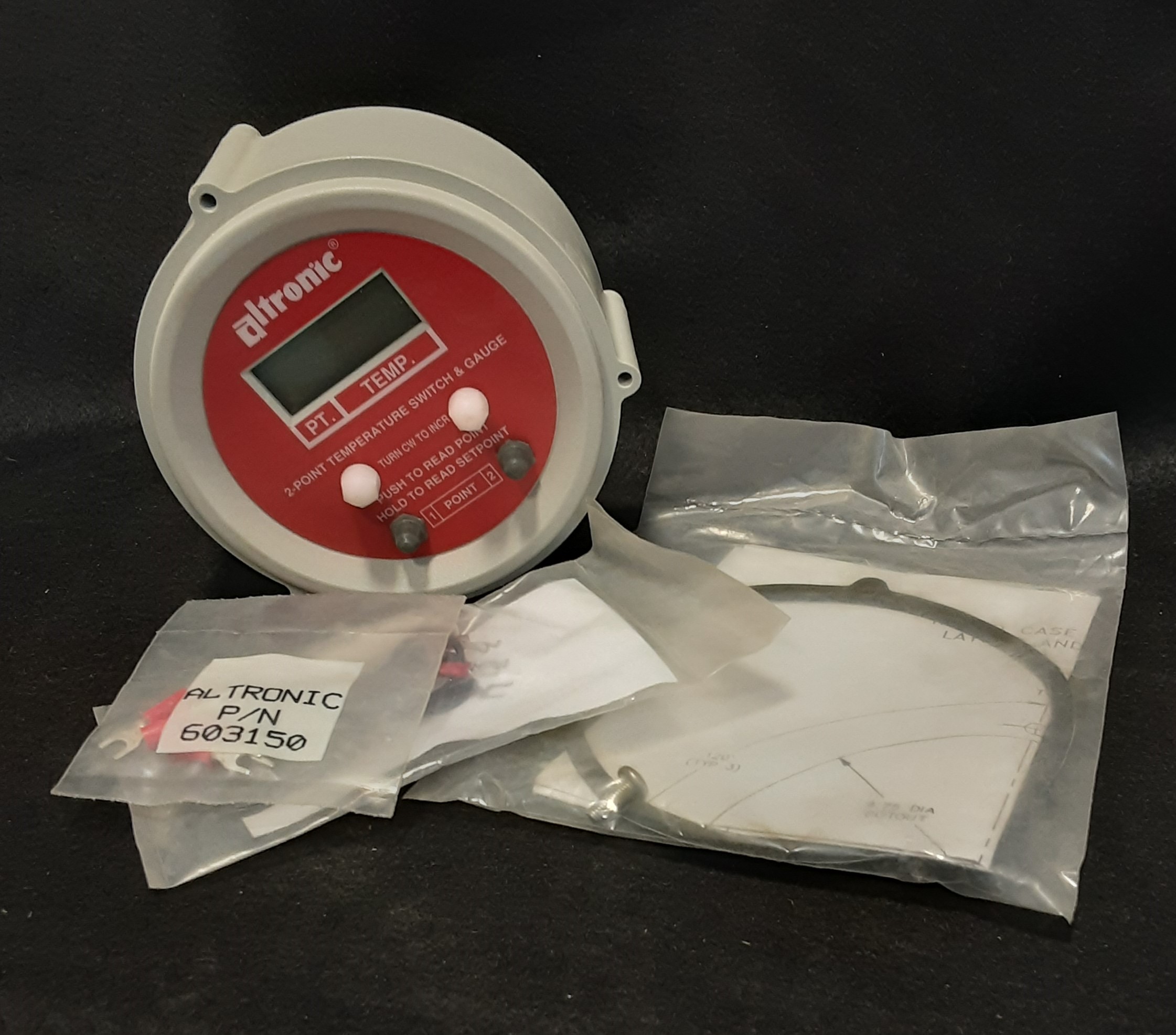 TEMP SWITCH GAUGE - Control Tech