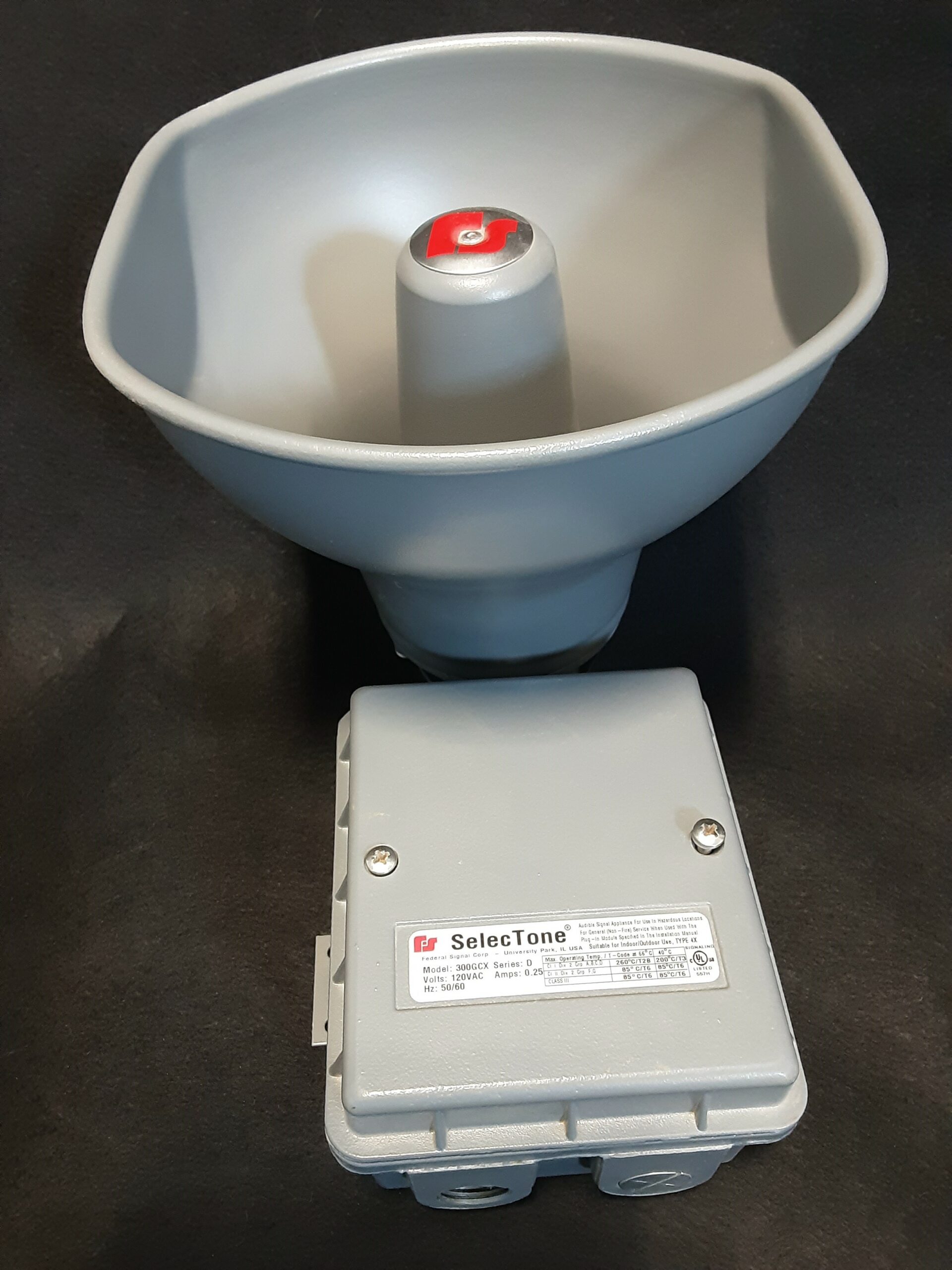 SELECTONE 120VAC SIGNAL HORN - Control Tech