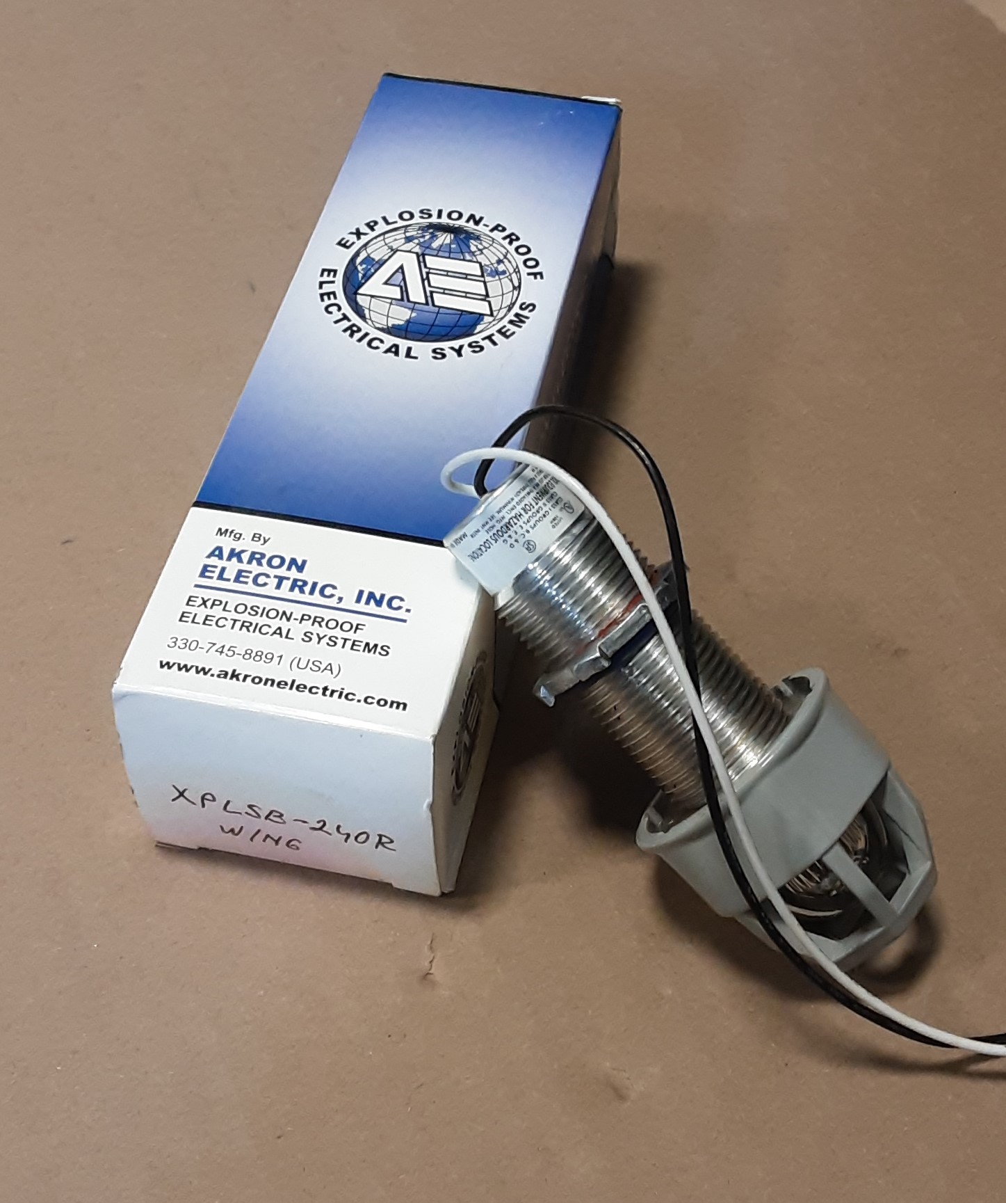 RED 240V LED PILOT LIGHT - Control Tech