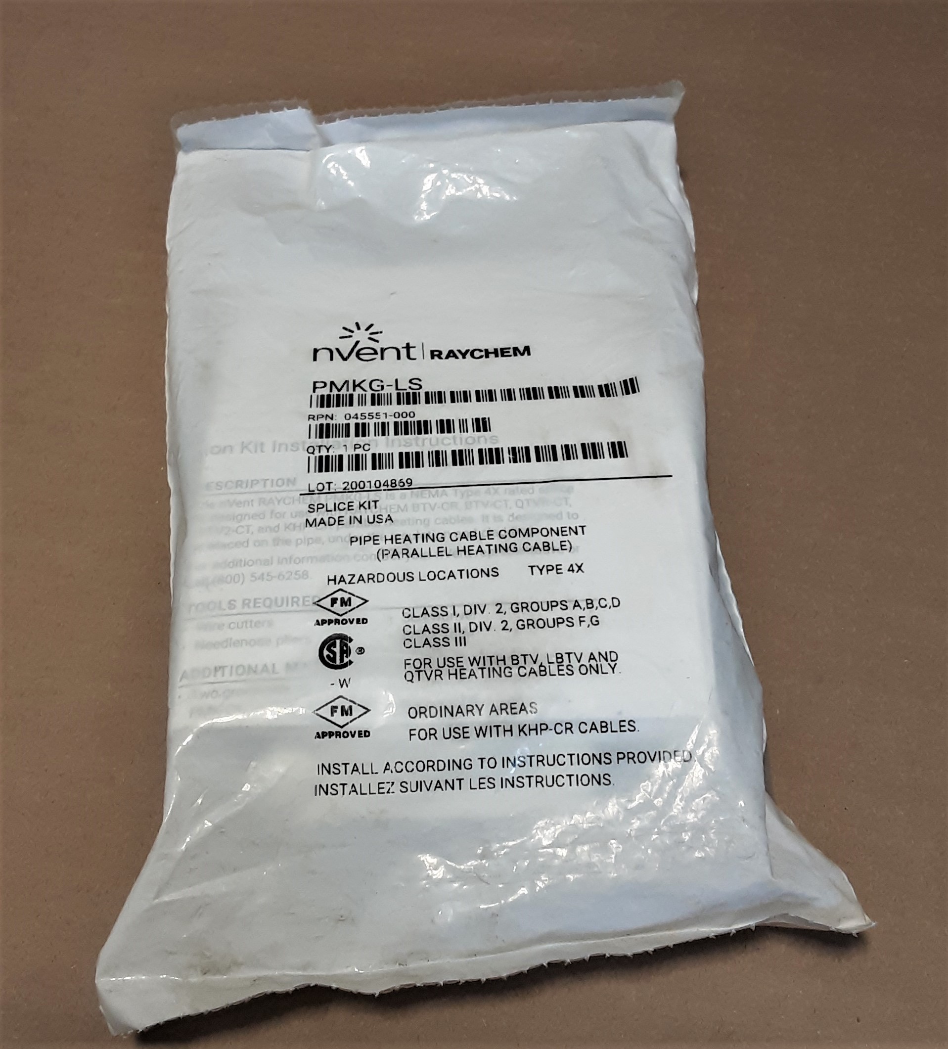 SPLICE KIT-RAYCHEM LOW PROFILE - Control Tech