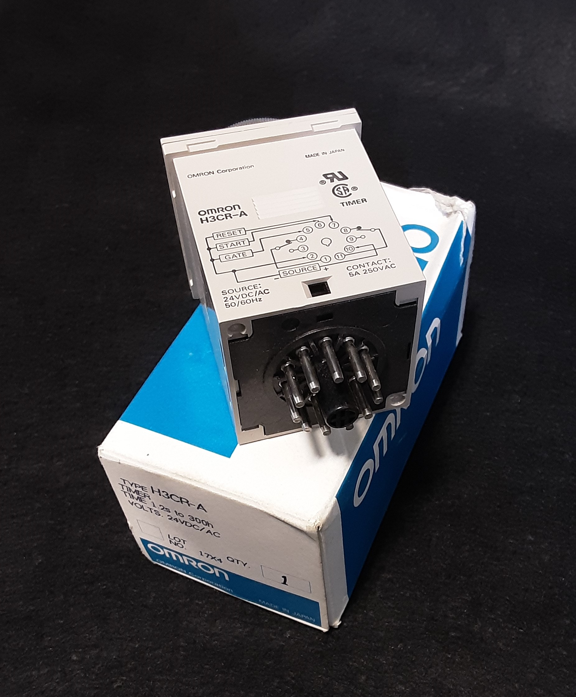 11 PIN AC/DC 24V TS OMRON RELAY - Control Tech