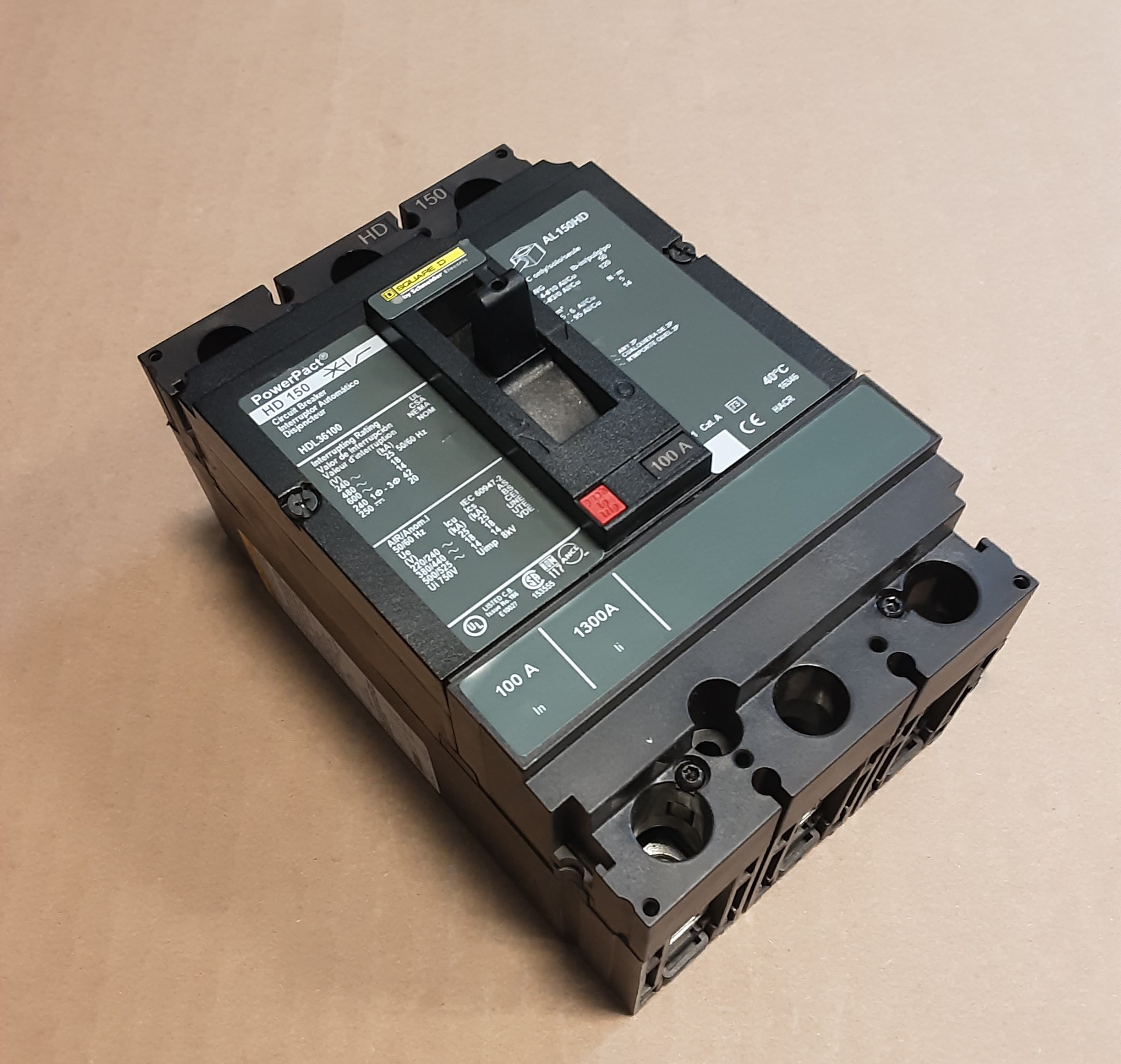 SQD 3P 600V 100A MCCB - Control Tech