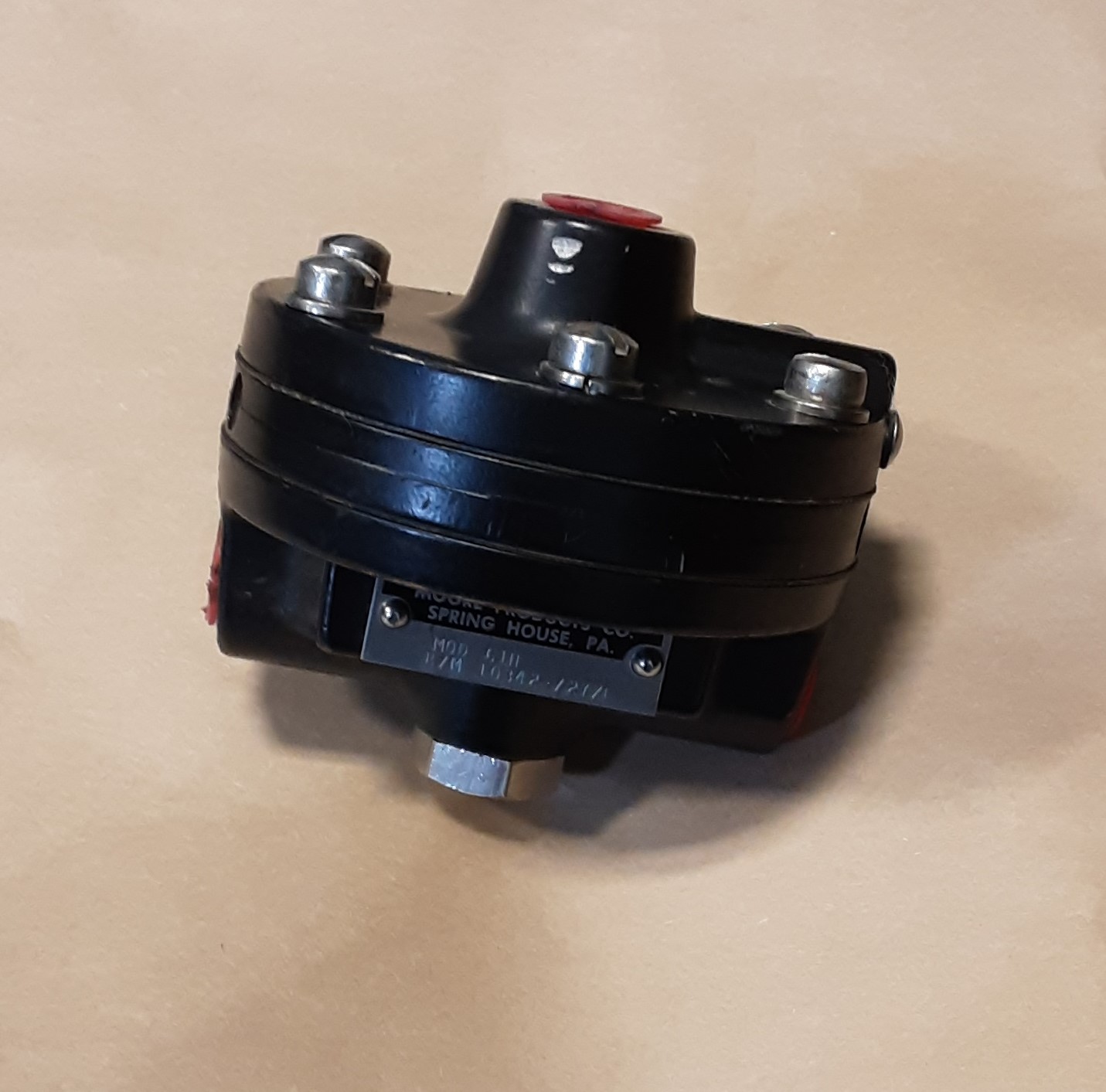 1/4″ NPT 1:1 MOORE HI FLOW RELAY LO-SEL - Control Tech