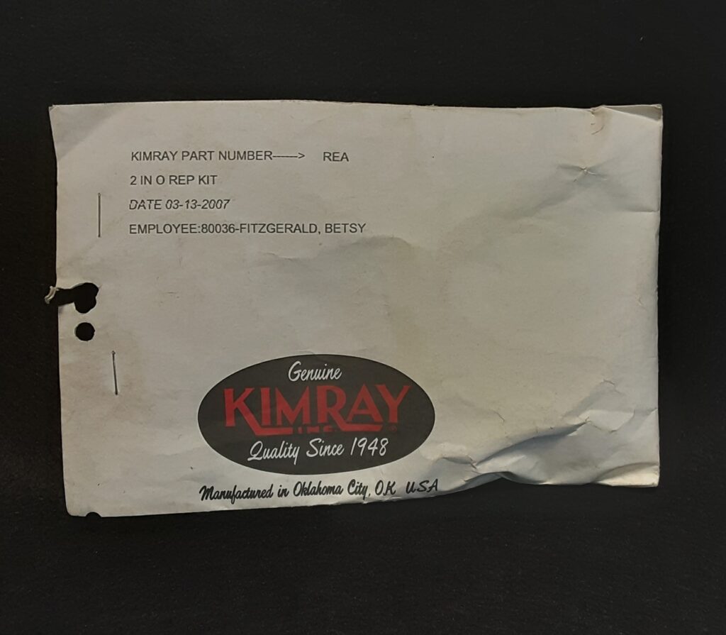 KIMRAY REPAIR KIT - Control Tech