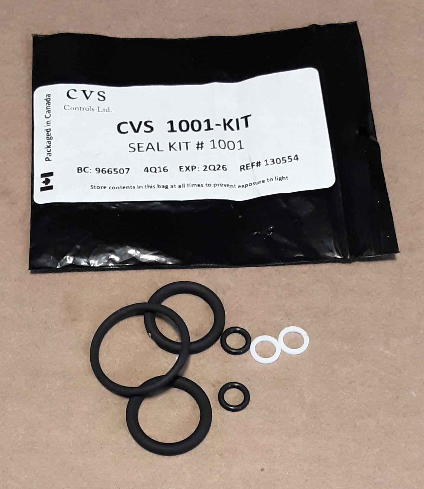 O-RING KIT 1001 NORRISEAL - Control Tech
