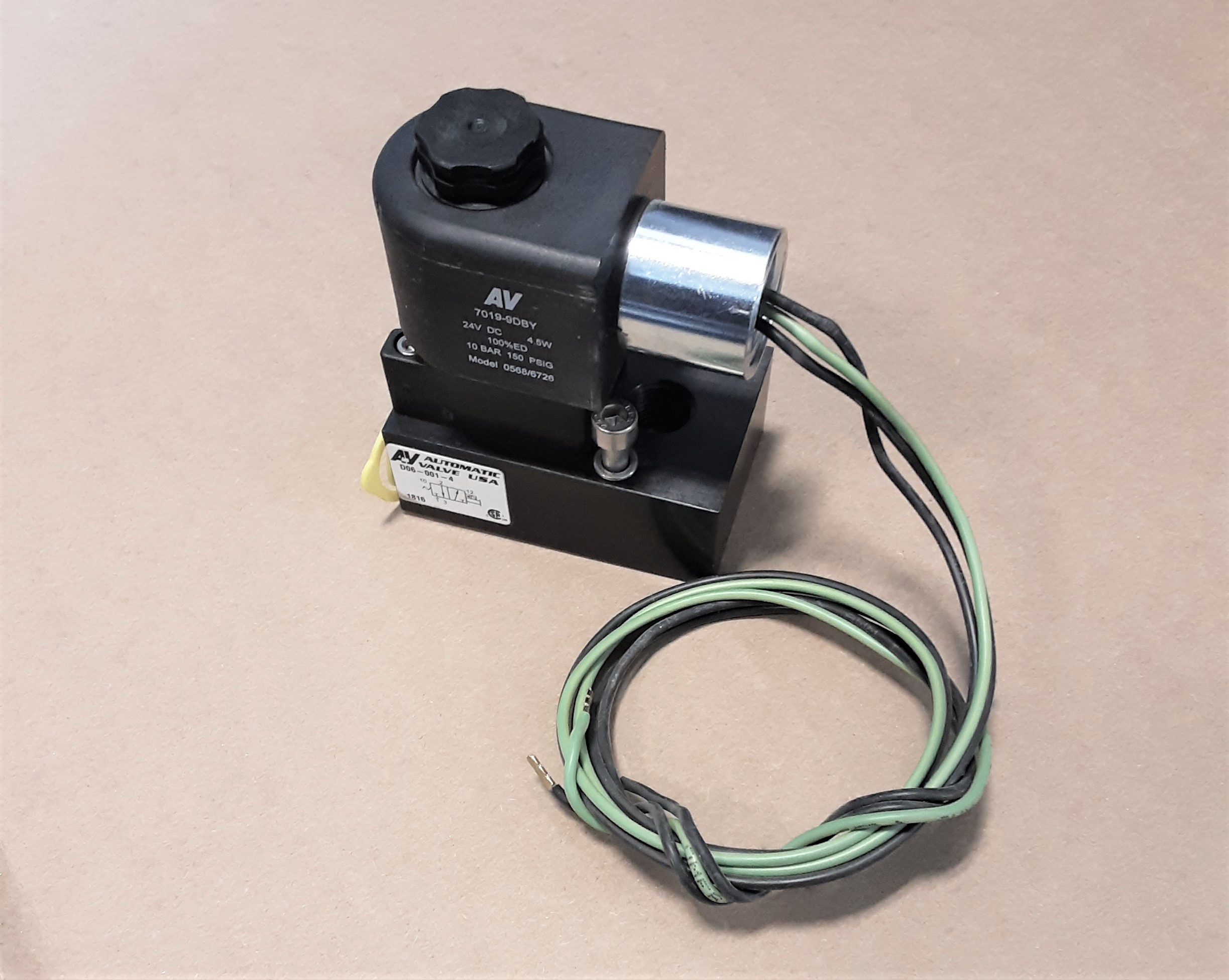 SOLENOID 24VDC AUTO VALVE - Control Tech