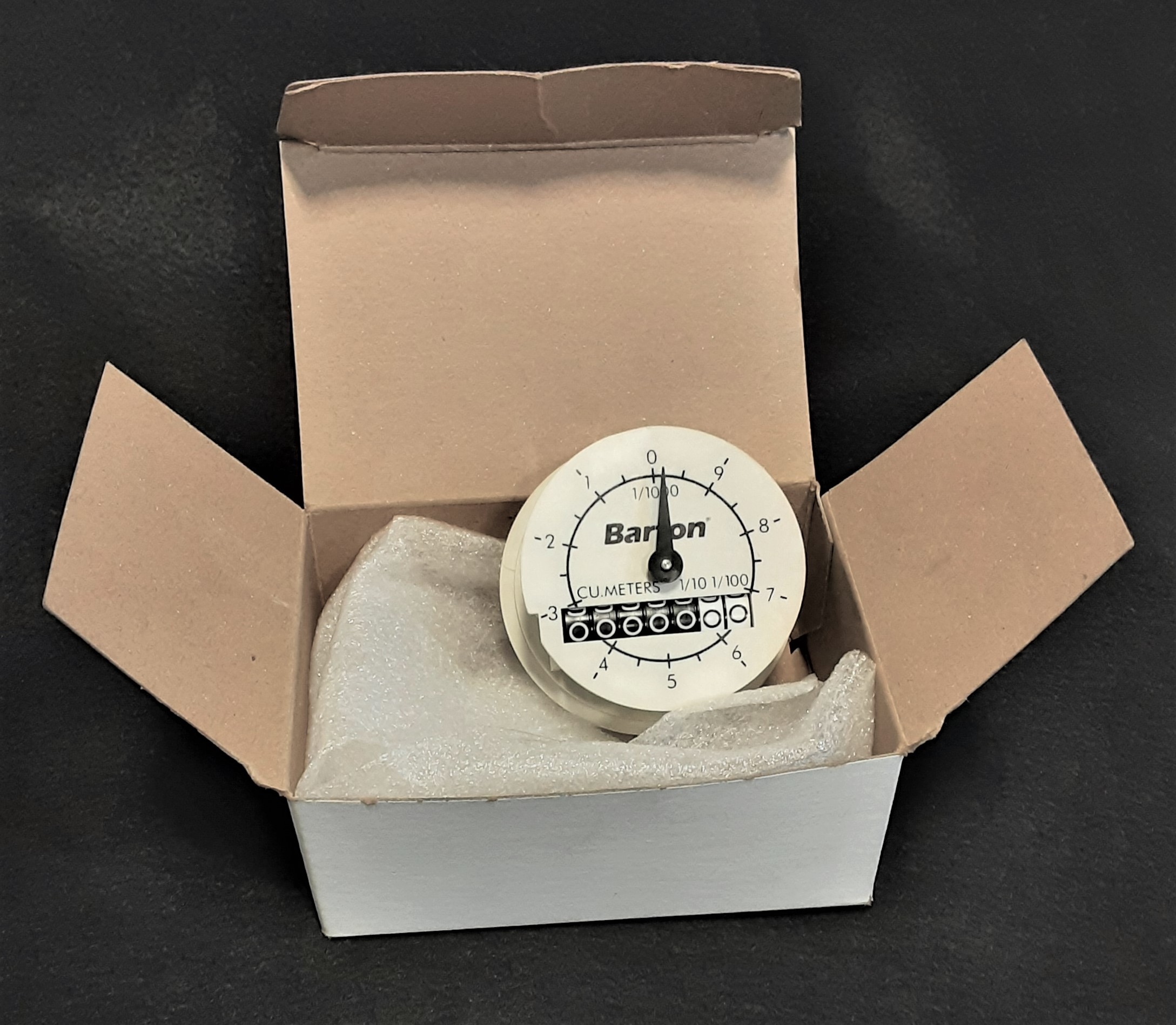 REGISTER, NON-RESET CUBIC METERS - Control Tech