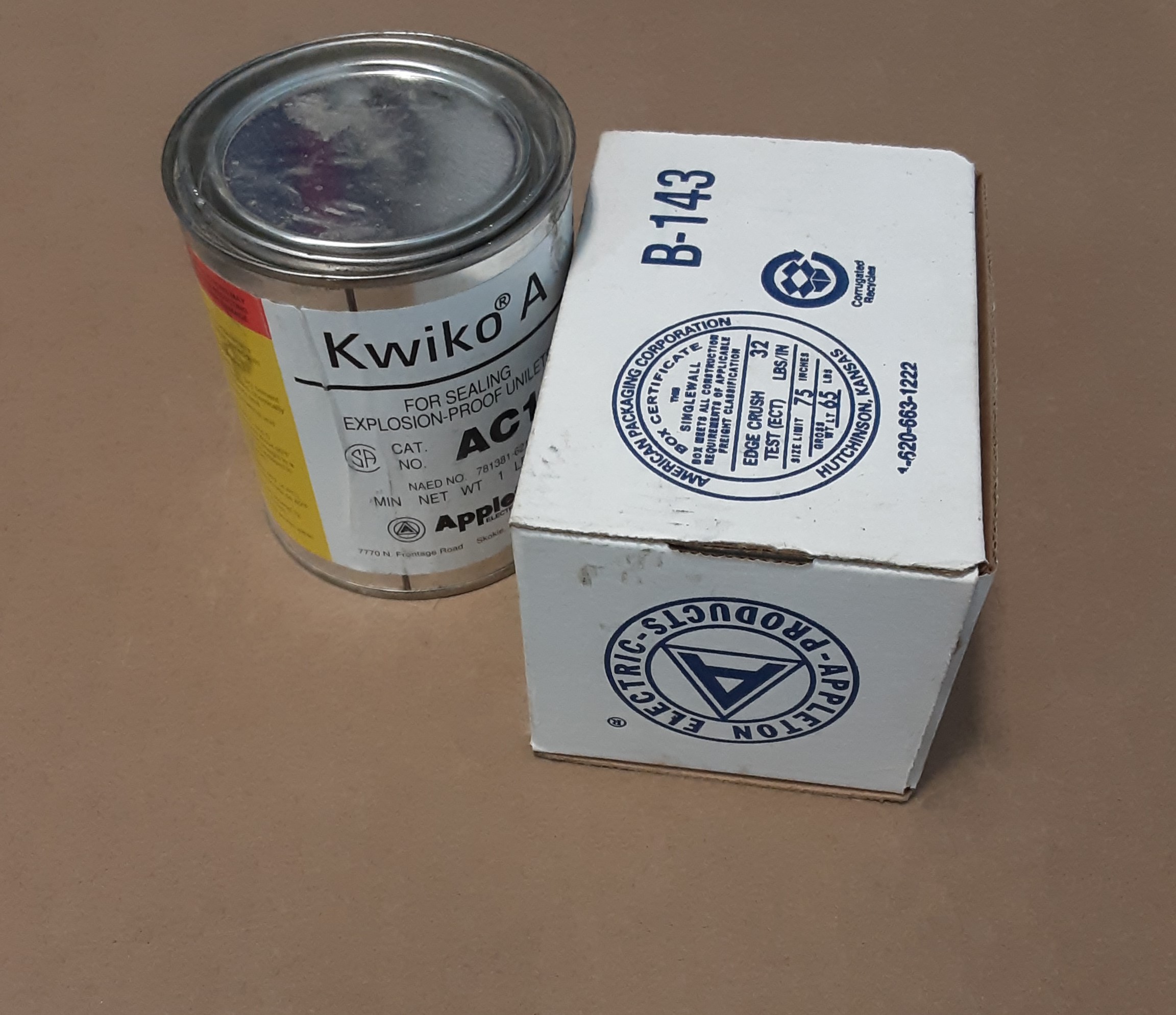 SEALING COMPOUND/FIBER 1LB. - Control Tech