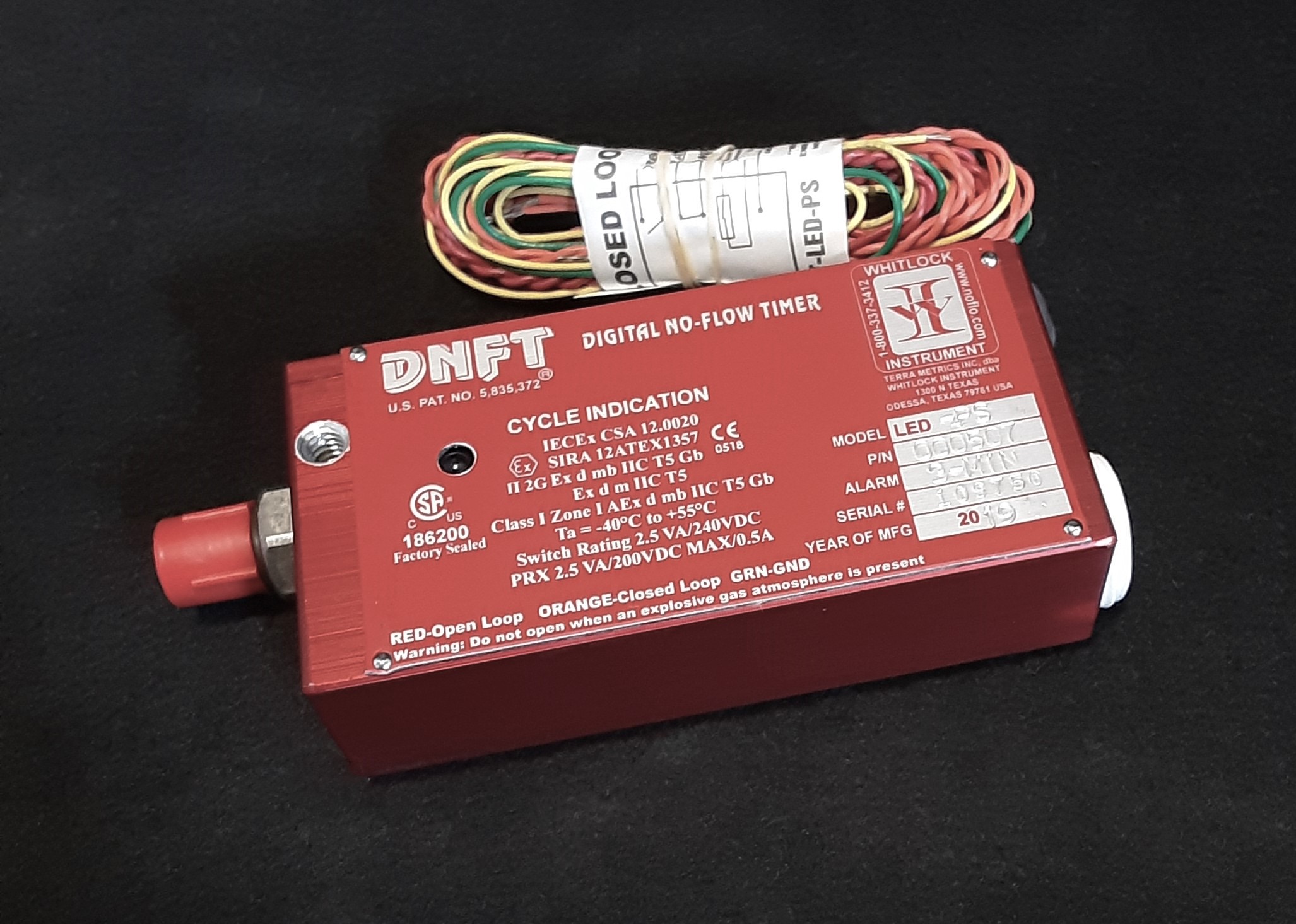 PROG.C/W DEDICATED PROX.SWITCH 3MIN ALAR - Control Tech