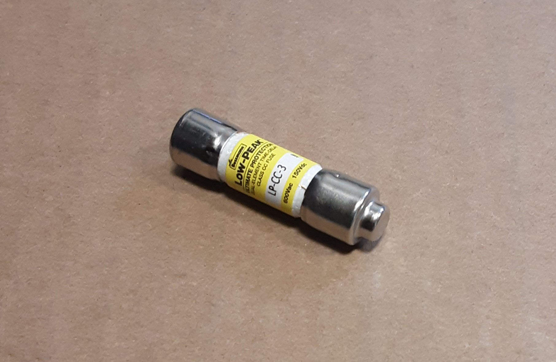 BUSS FUSE LOW PEAK 3A/600V - Control Tech