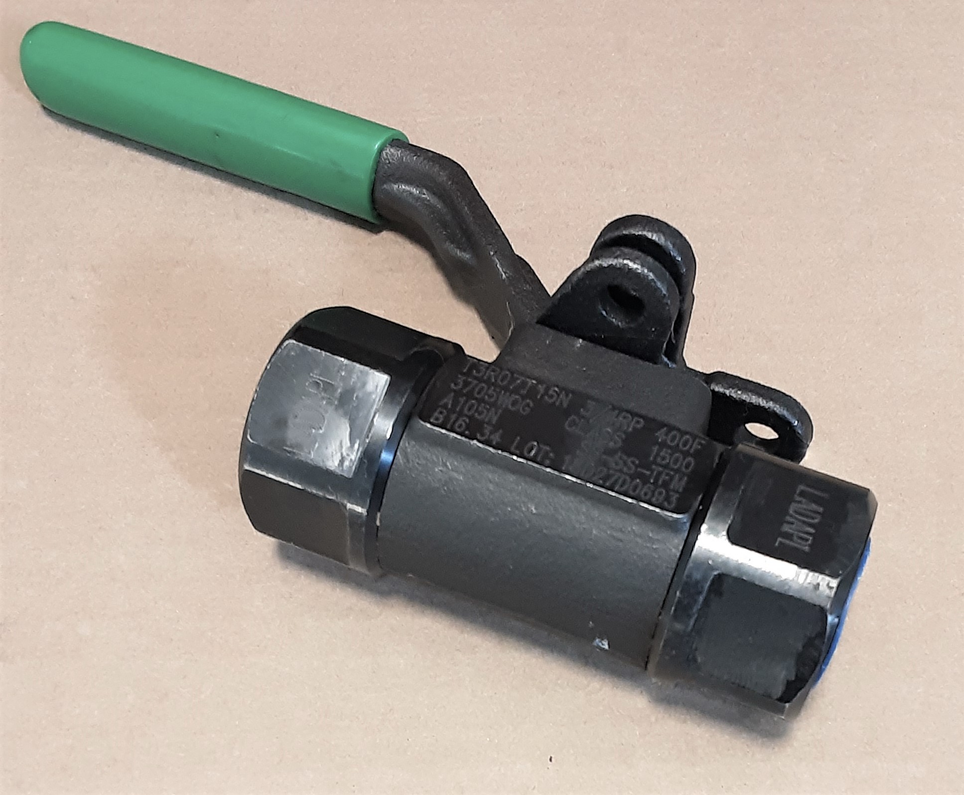 3/4″ CL1500 (3705 PSI) THRD MERIDIAN 3 PC THREADED DESIGN BALL VALVE ...