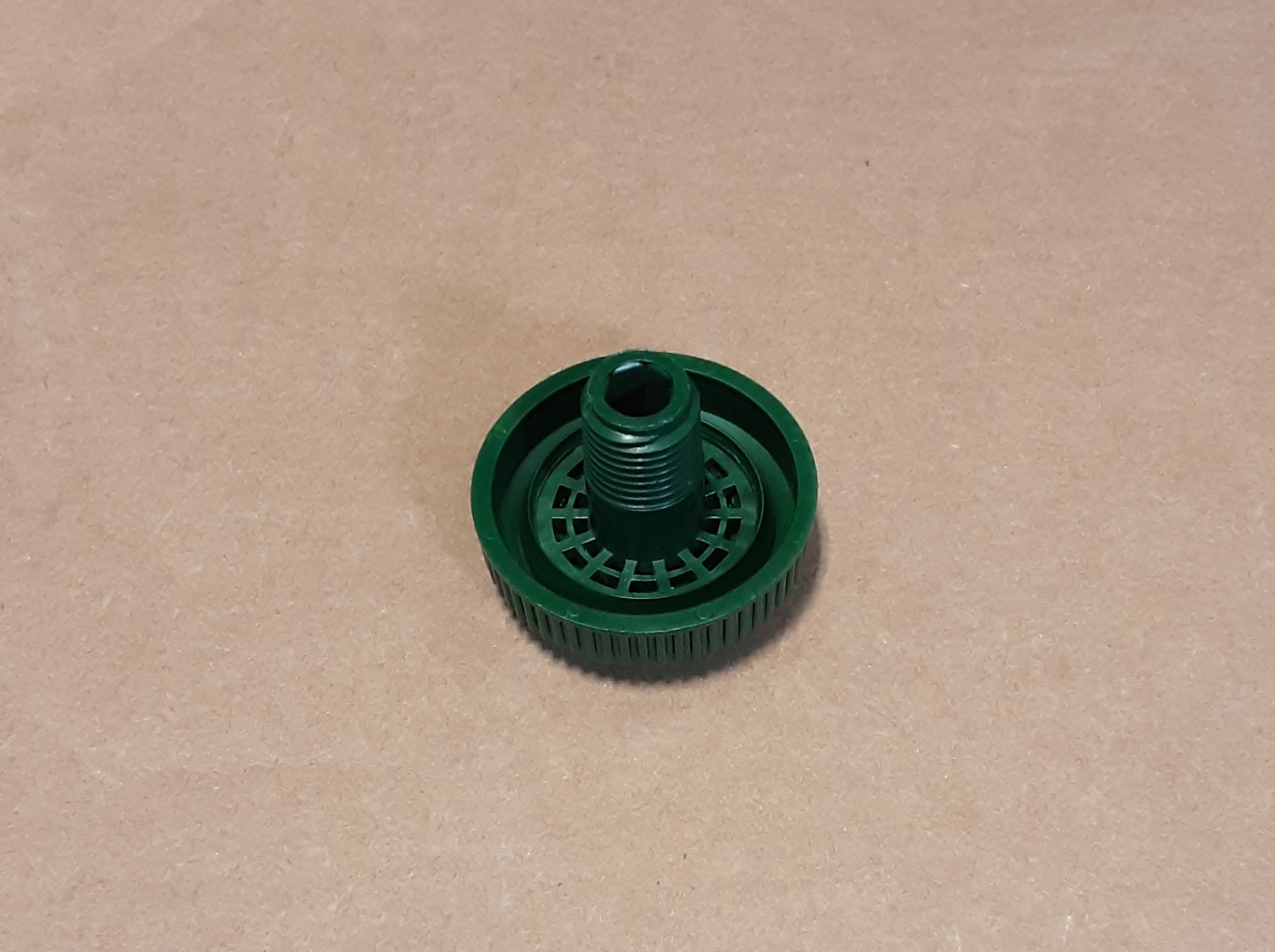 VENT – 1/4″MNPT GREEN PLASTIC - Control Tech