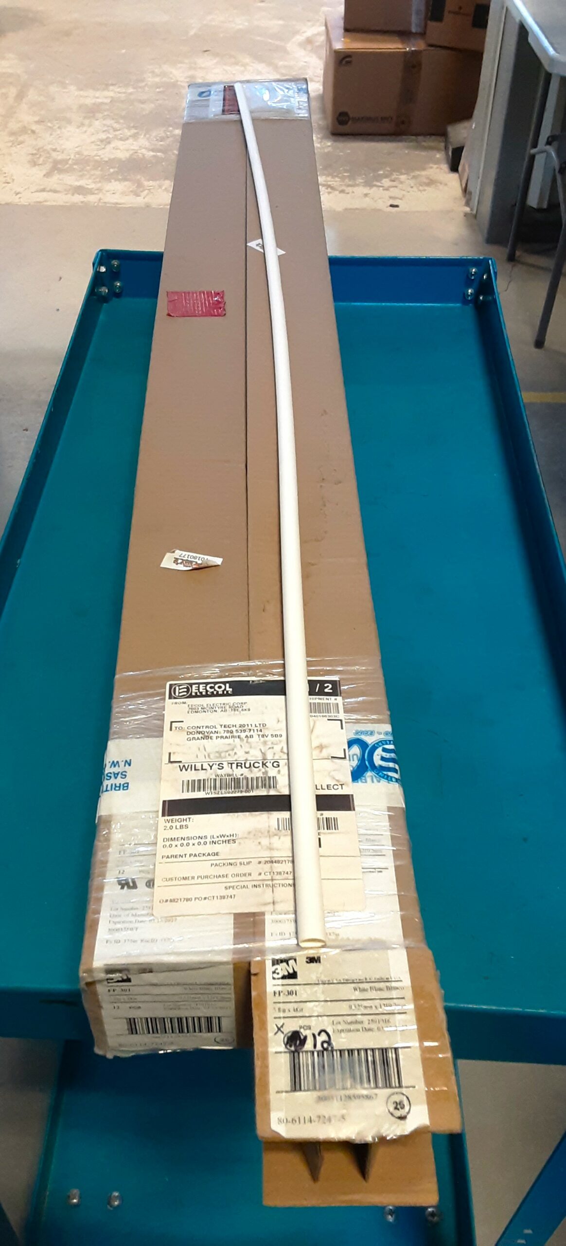 WHITE TUBING - Control Tech